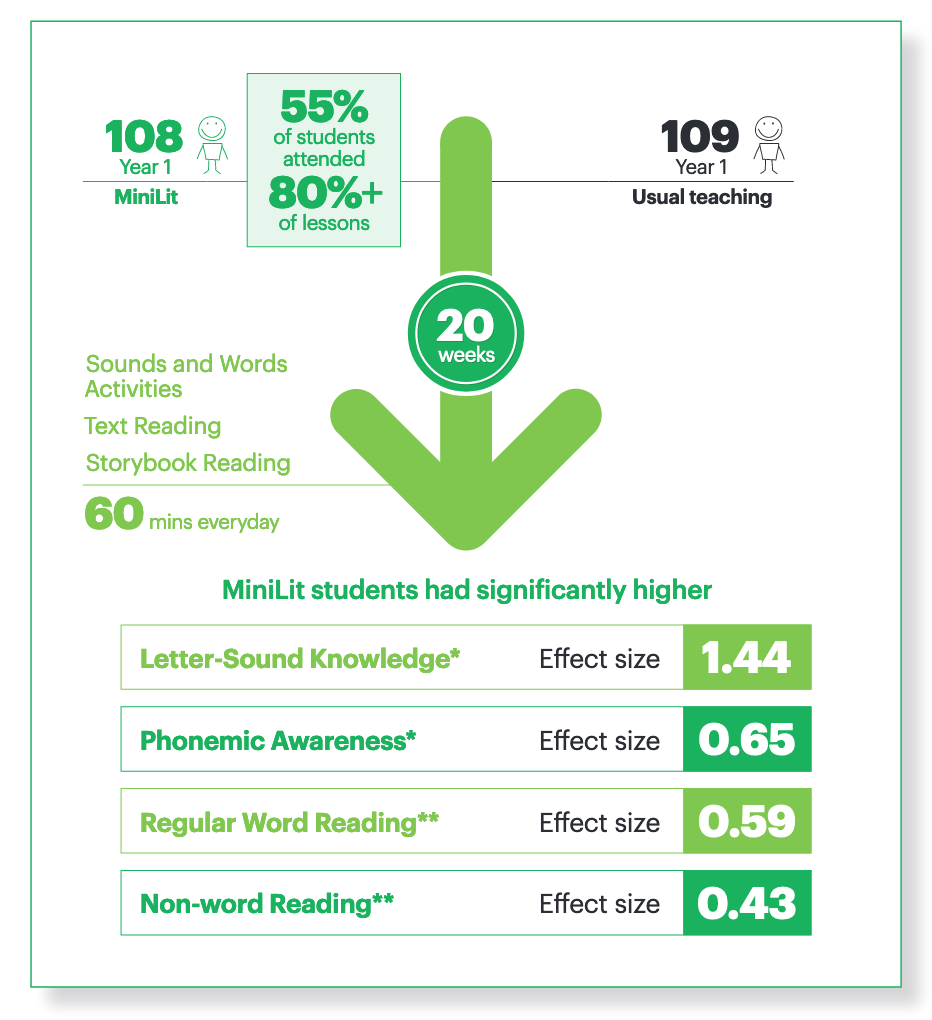Independent evaluation of MiniLit released - MultiLit