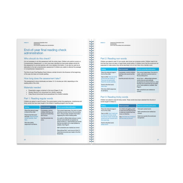 InitiaLit–2 Assessment Presentation Book - MultiLit