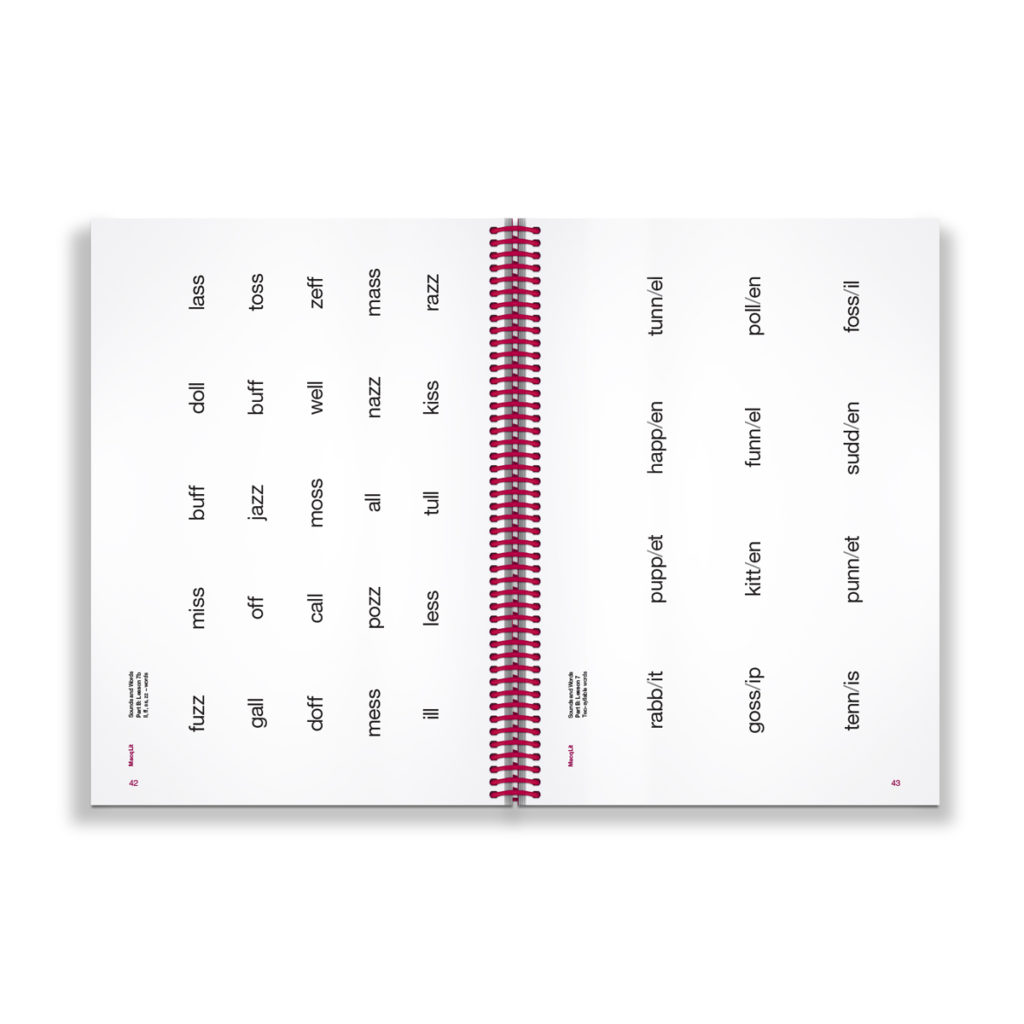 MacqLit Sounds and Words Book – Parts A-C - MultiLit