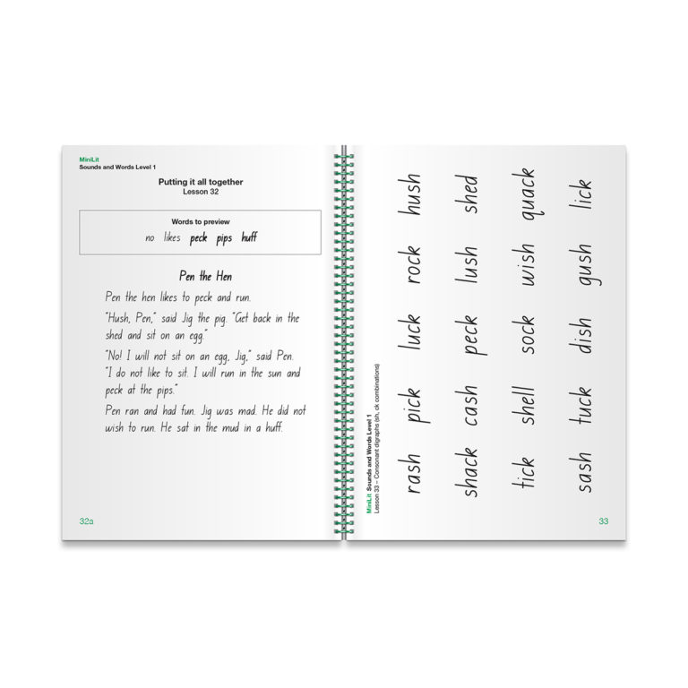 MiniLit Sounds & Words – Level 1 (Pack of 5) - MultiLit