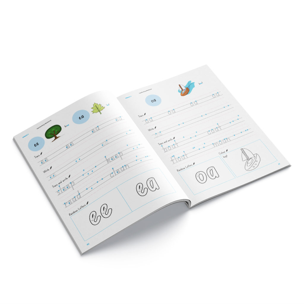 InitiaLit–1 Handwriting Workbook – NSW font (Pack) - MultiLit