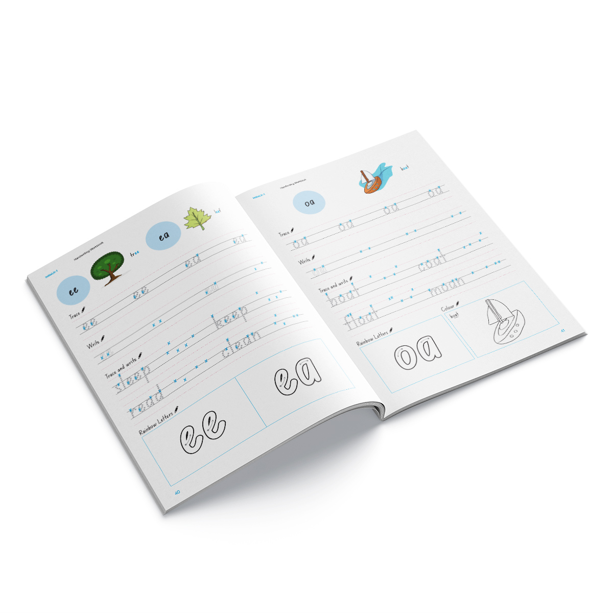 InitiaLit–1 Handwriting Workbook – NSW font (Pack) - MultiLit