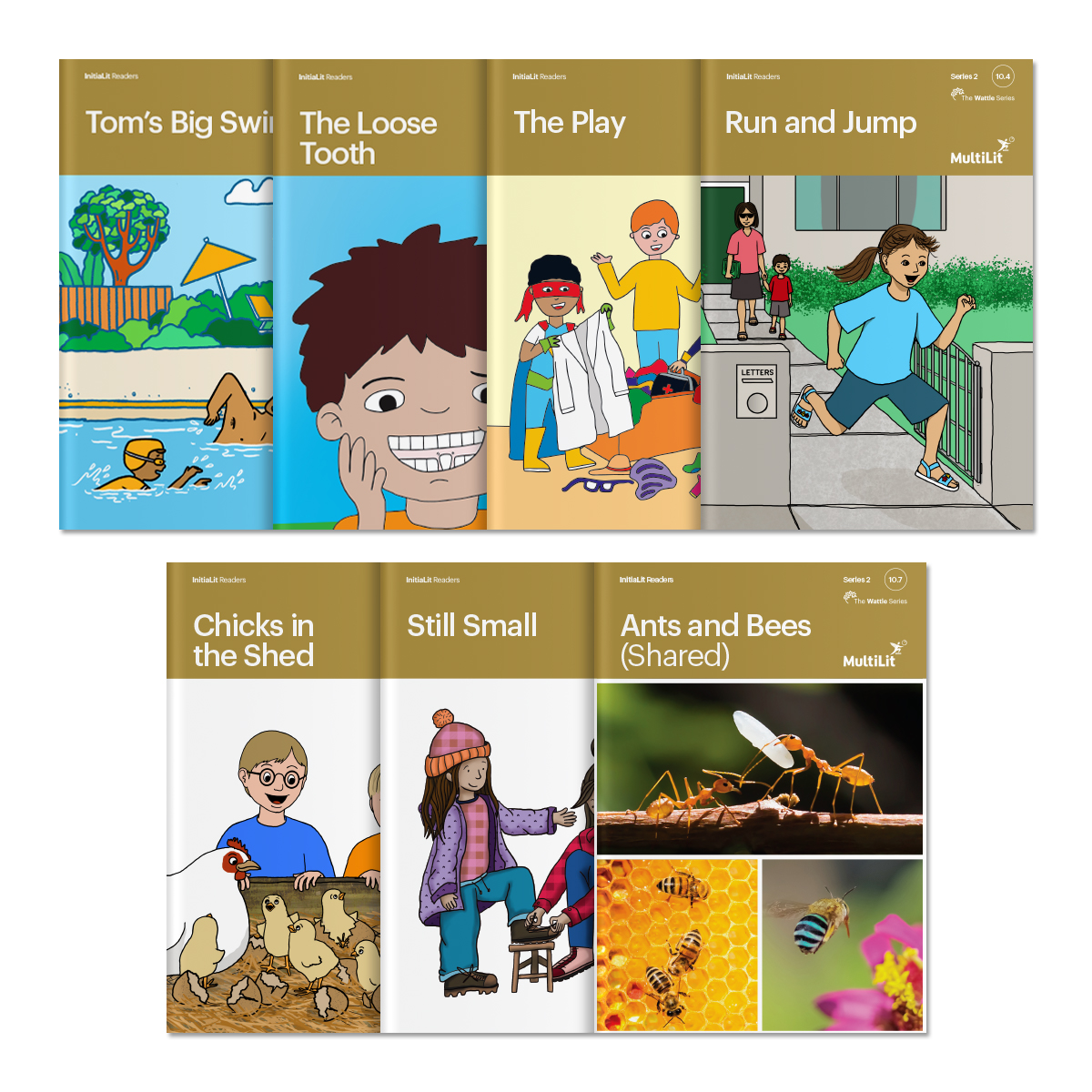 InitiaLit Readers Level 10, The Wattle Series Bundle - MultiLit