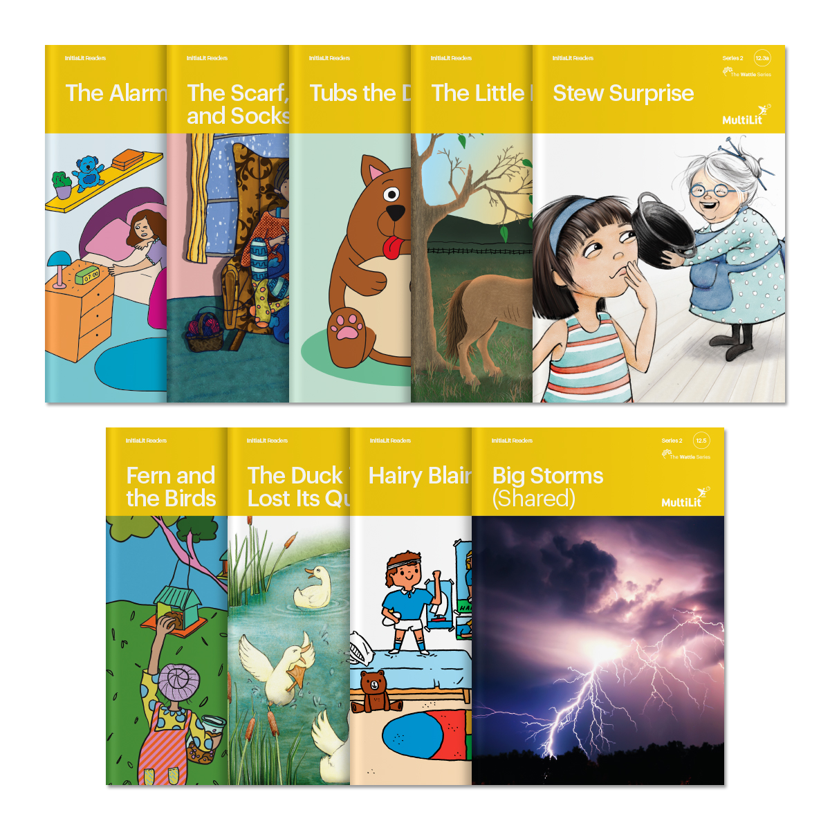InitiaLit Readers Level 12, The Wattle Series Bundle - MultiLit