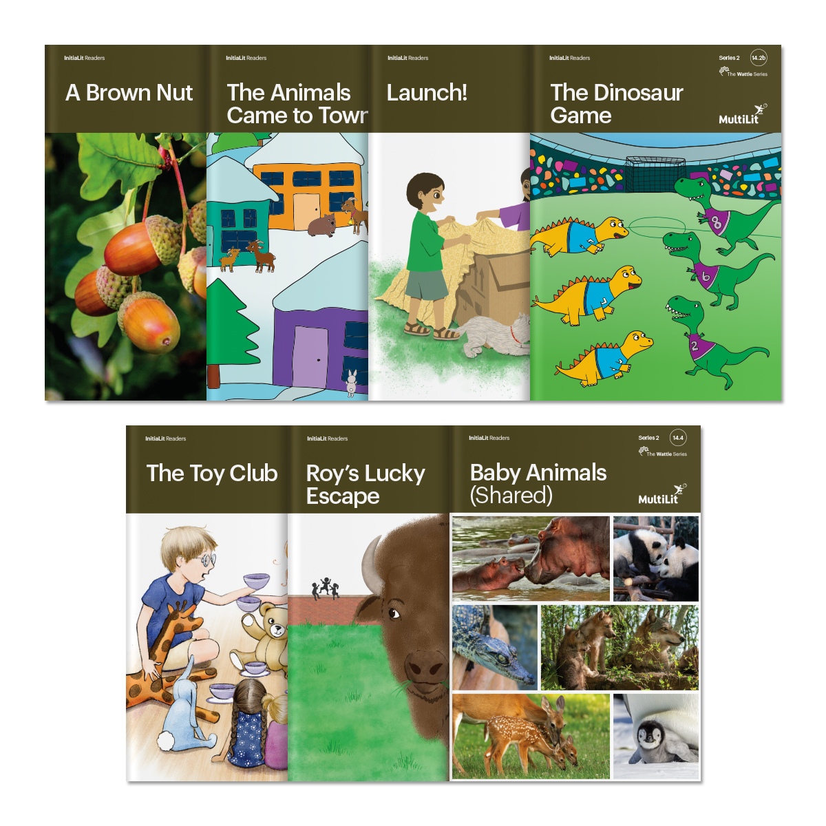InitiaLit Readers Level 14, The Wattle Series Bundle - MultiLit