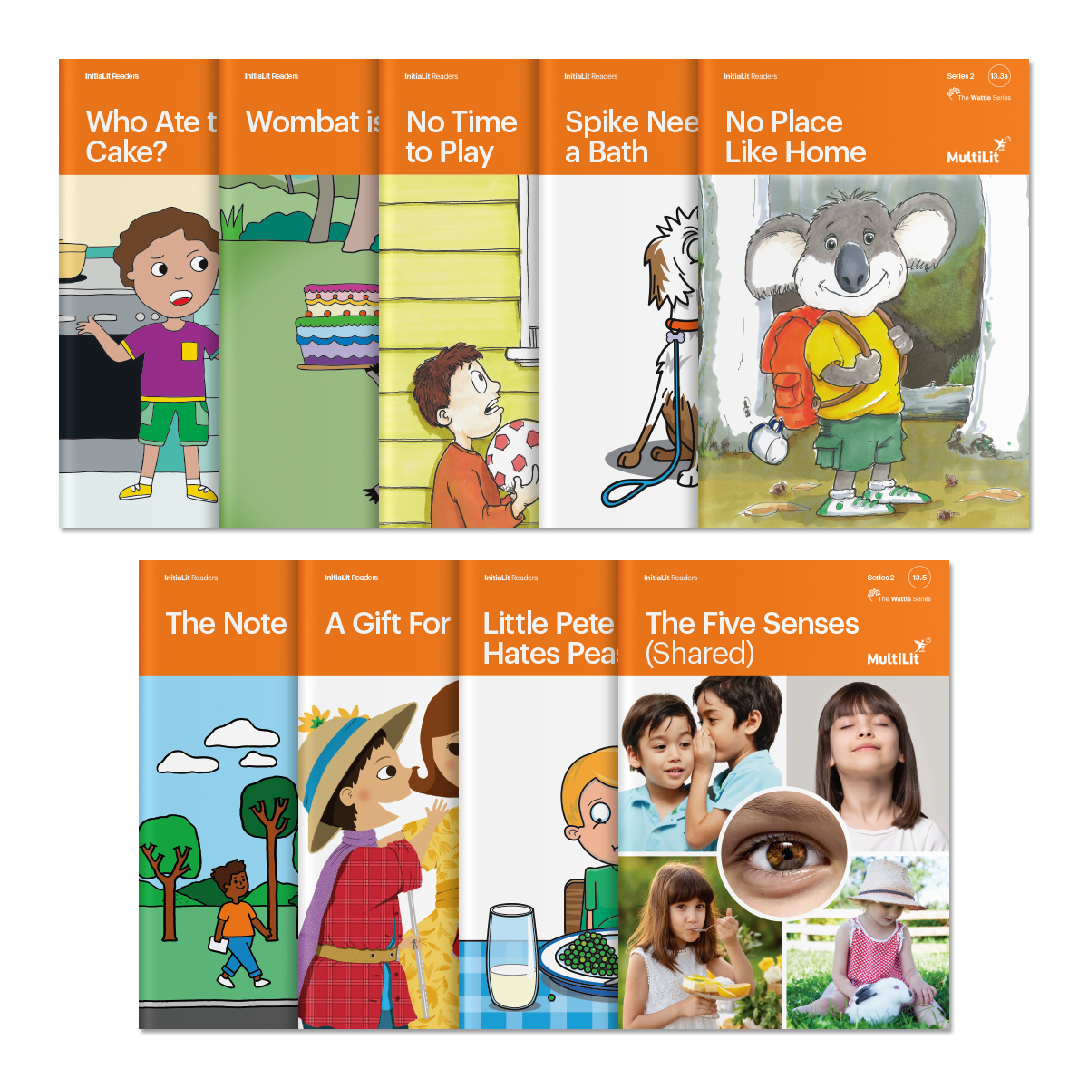InitiaLit Readers Level 13, The Wattle Series Bundle - MultiLit